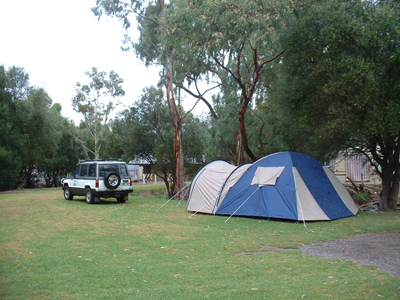Camping in the Barossa Valley